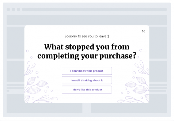 11 Best Popup Survey Design Examples to Capture Customer Feedback