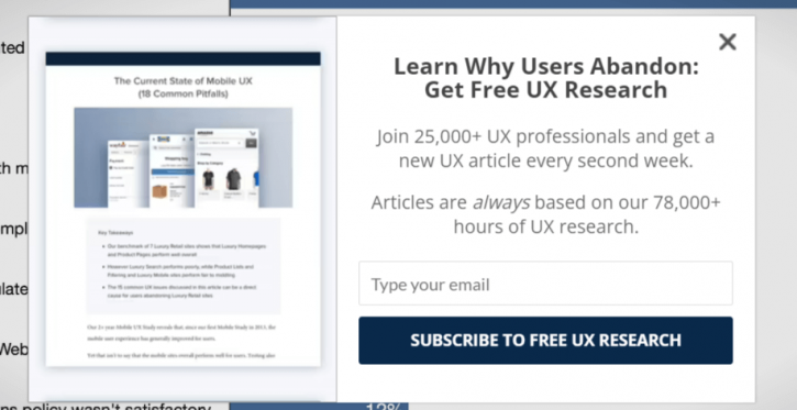 Email Popup Designs: 40+ Examples That Helps To Improve Conversion